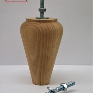 Leg Montage Kit M8 Dowel Leg Fastening Screw M8 Metric Screw Furniture ...