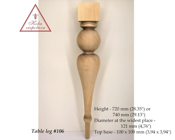 Table Leg Wood Farmhouse Table Leg Table Base Furniture Leg Dining Table Leg Table Post Wooden Table Leg Wood Furniture Leg Wooden Leg Etsy