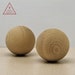 Wood Ball 80 Mm Wood Ball Toy Wood Sphere Croquet Ball Summer - Etsy
