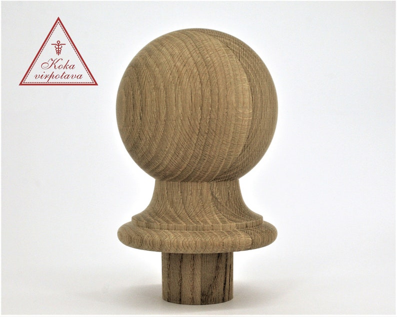 Post Finial Wood Finial Decor Staircase Finial Bed Finial Wood - Etsy