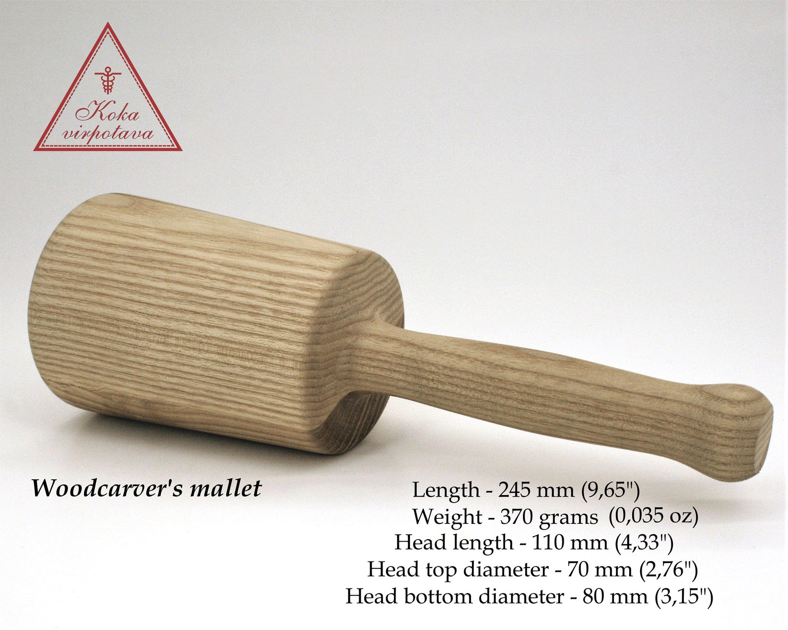 Carving Mallet Wood Hammer Woodworking Mallet Woodcarver Mallet Carving ...