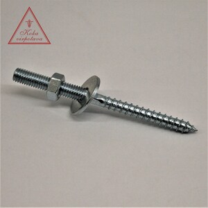 Leg Montage Kit M8 Dowel Leg Fastening Screw M8 Metric Screw Furniture ...