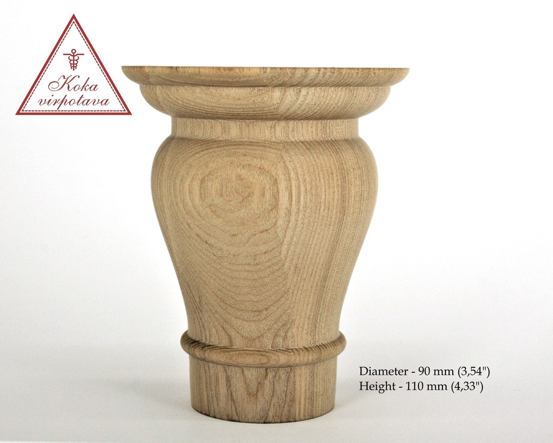 Bed Leg Wood Table Leg Cabinet Leg Farmhouse Table Leg Furniture Leg ...