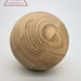Wood Ball 100 Mm Large Wood Ball Wood Sphere 100 Mm Wood Ball 3,94 ...