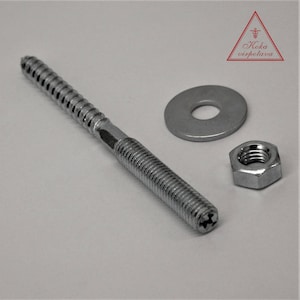 Leg Montage Kit M8 Dowel Leg Fastening Screw M8 Metric Screw Furniture ...
