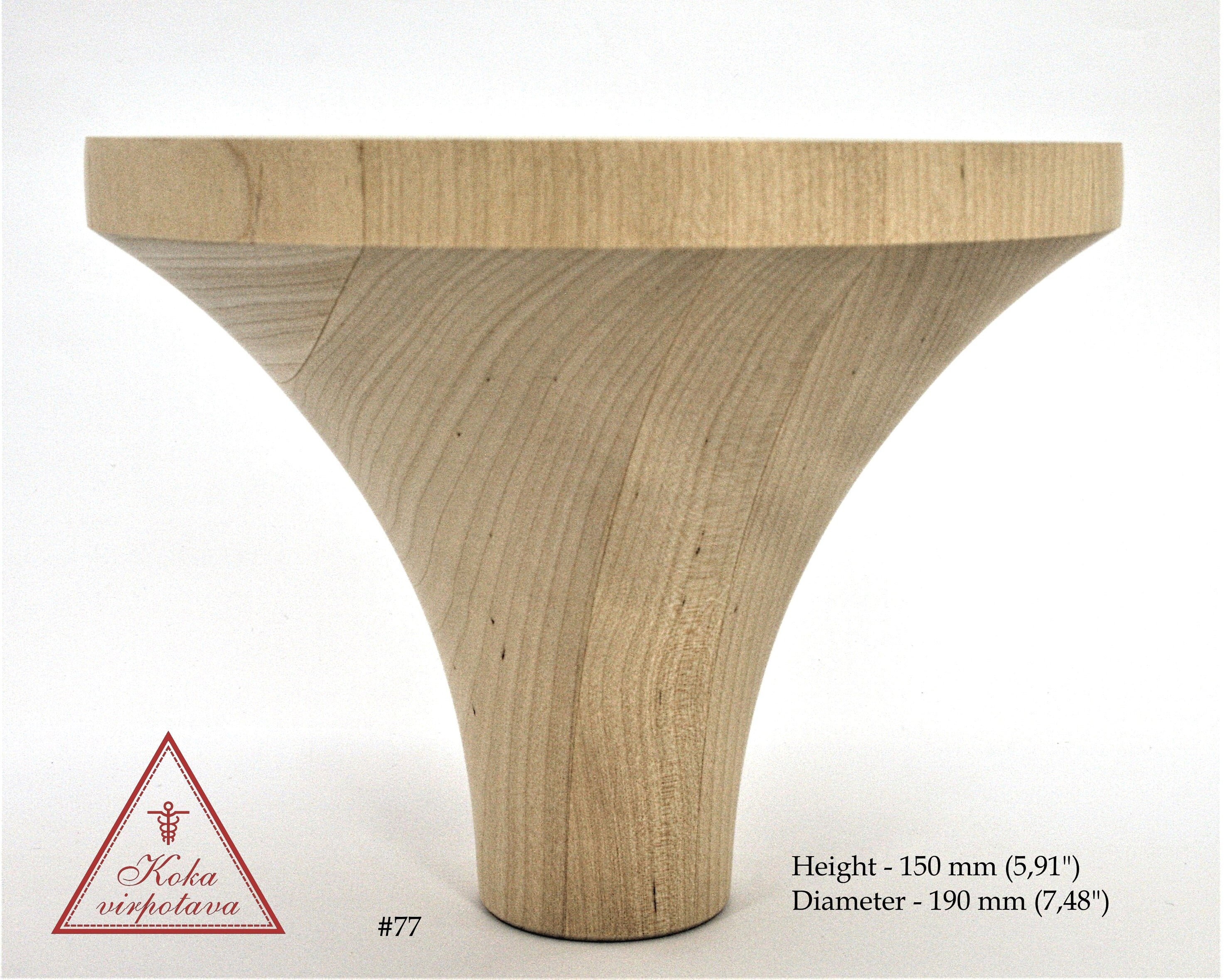 Furniture leg wood Furniture feet Sofa leg Bed leg Coffee | Etsy