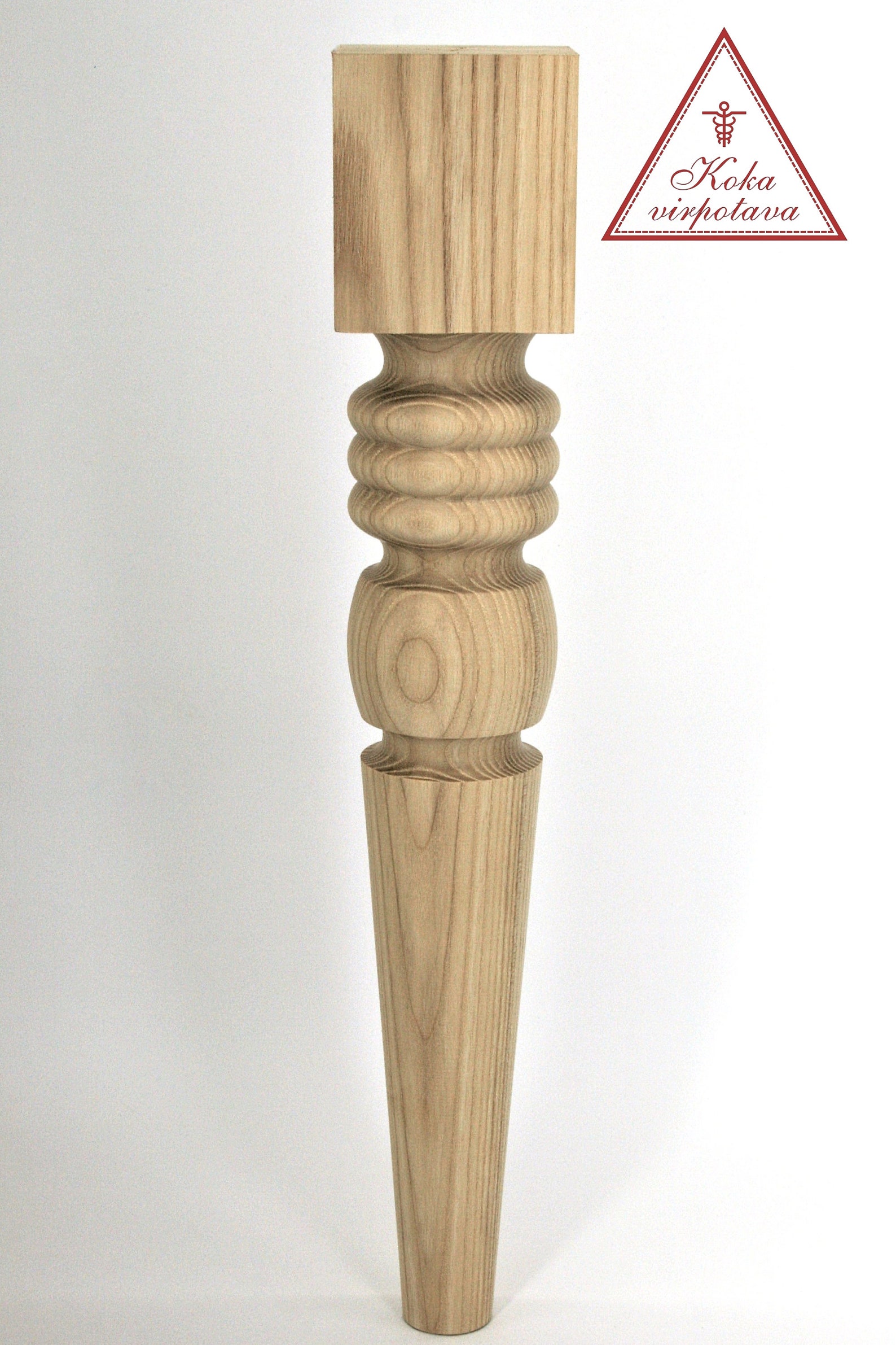 Chair Leg Wood Ottoman Leg Furniture Leg Turned Wooden Leg | Etsy