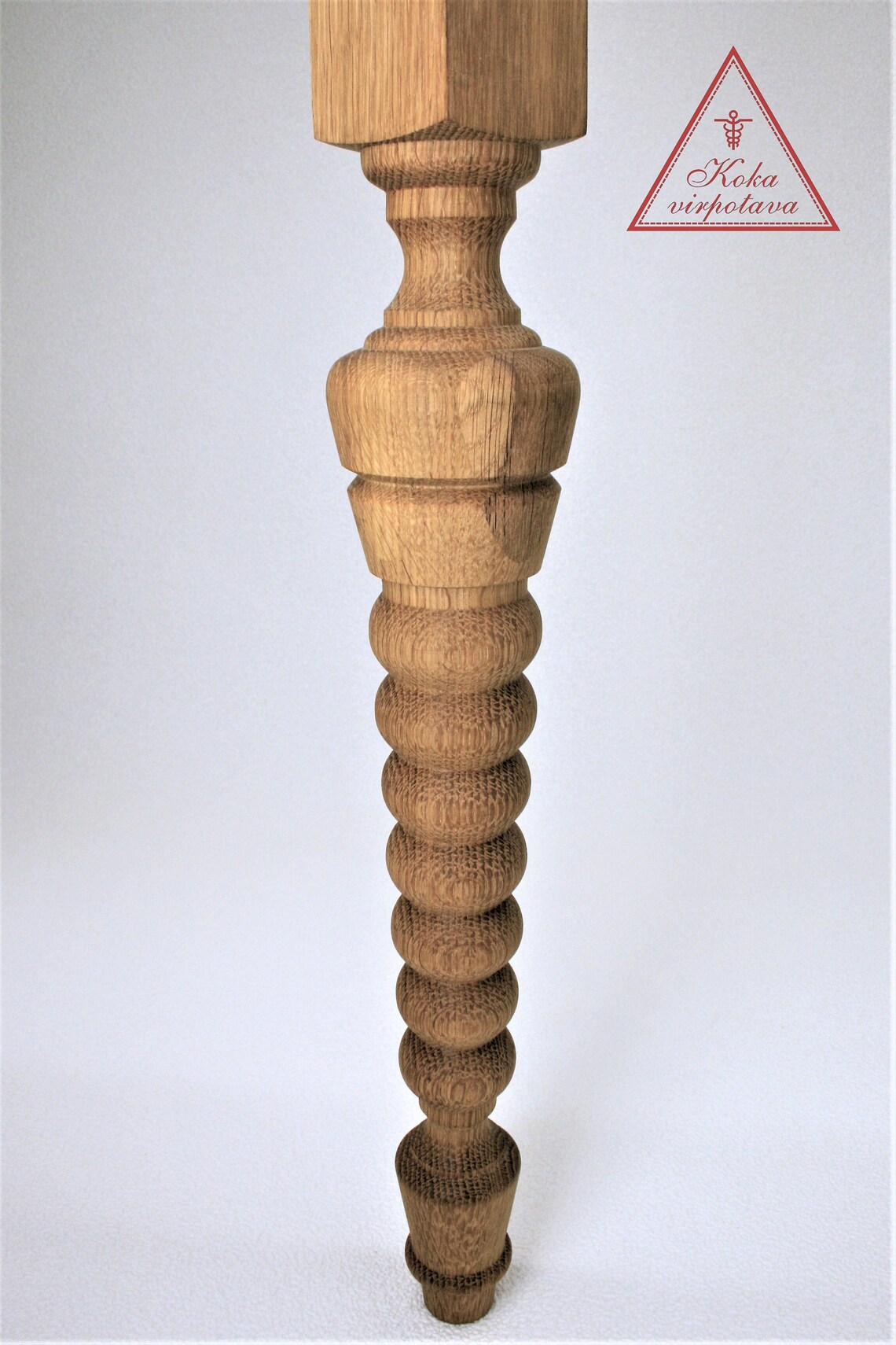 Chair leg wood Turned wood leg Handmade wood leg Furniture leg | Etsy