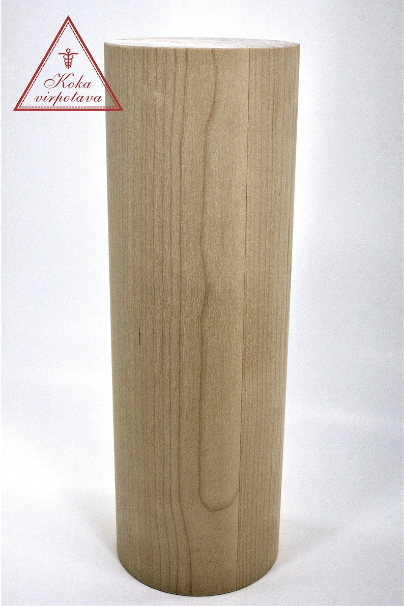 Wooden Cylinder Cylinder Furniture Leg Cylinder Table Leg Cylinder Wood ...