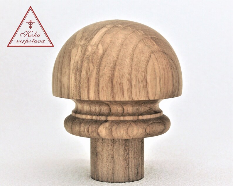 Finial Wood Furniture Decor Bed Finial Wood Finial Decor | Etsy