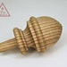 Finial Decor Chair Finial Wood Bed Post Finial Furniture Decor Shelf ...