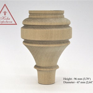 Furniture Feet Wood Furniture Leg Wood Wood Table Leg Turned Wooden Leg ...