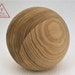 Wood Ball 120 Mm Large Wood Ball Wood Sphere 120 Mm Wood Ball 4,72 ...