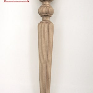 Chair Leg Turned Leg Handmade Wooden Leg Furniture Leg Coffee Table Leg ...