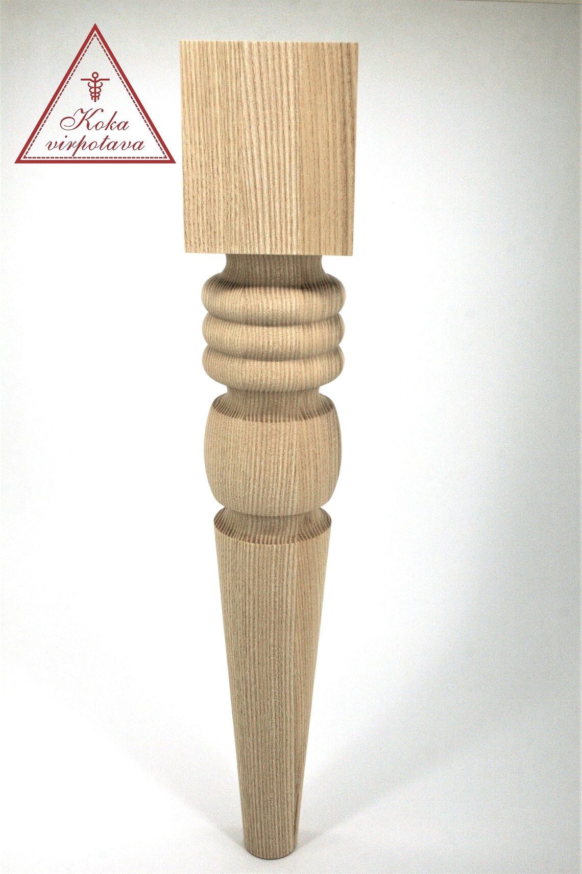 Chair Leg Wood Ottoman Leg Furniture Leg Turned Wooden Leg - Etsy