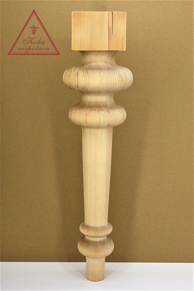 Farmhouse Table Leg Table Leg Wood Table Base Furniture Leg | Etsy