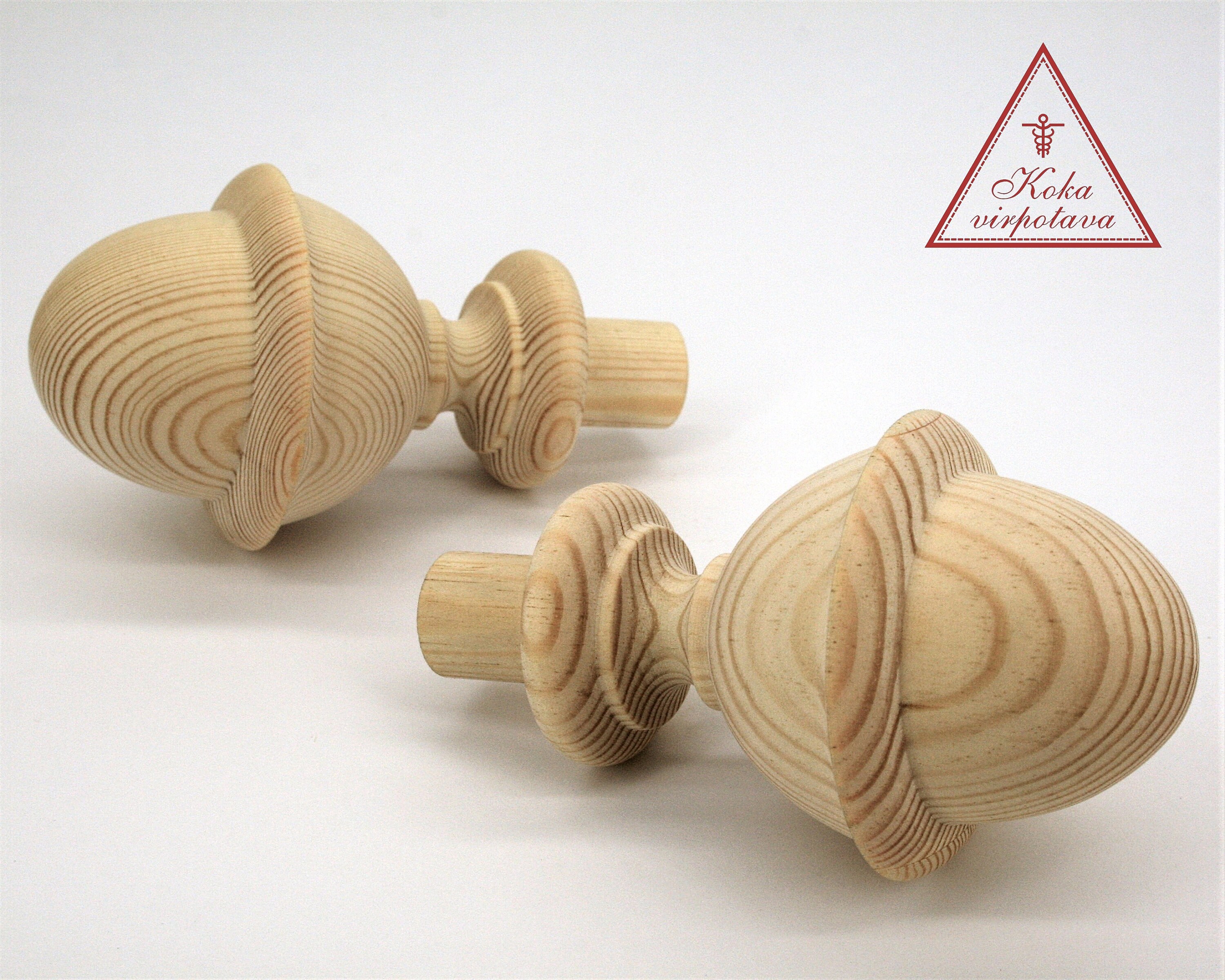 Bed Finial Wood Finial Decor Furniture Decor Wood Finial - Etsy