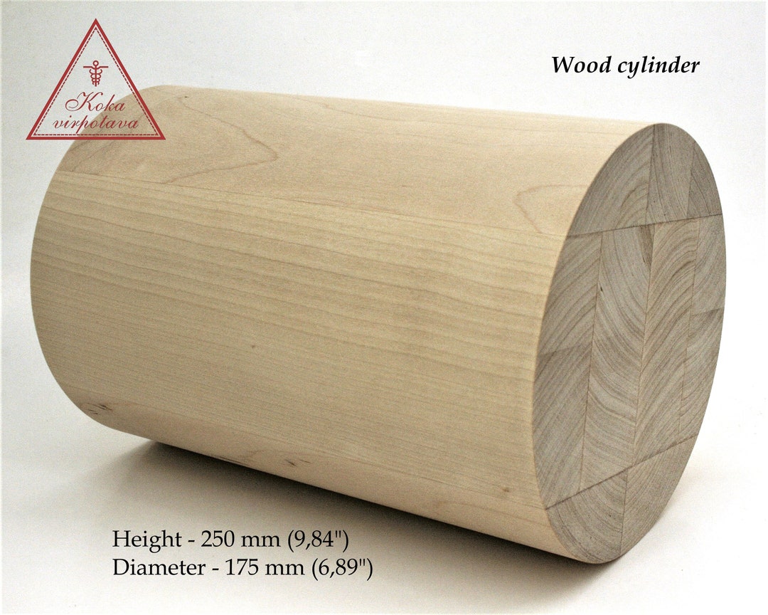 Wooden Cylinder Cylinder Furniture Leg Cylinder Table Leg Large Wood ...
