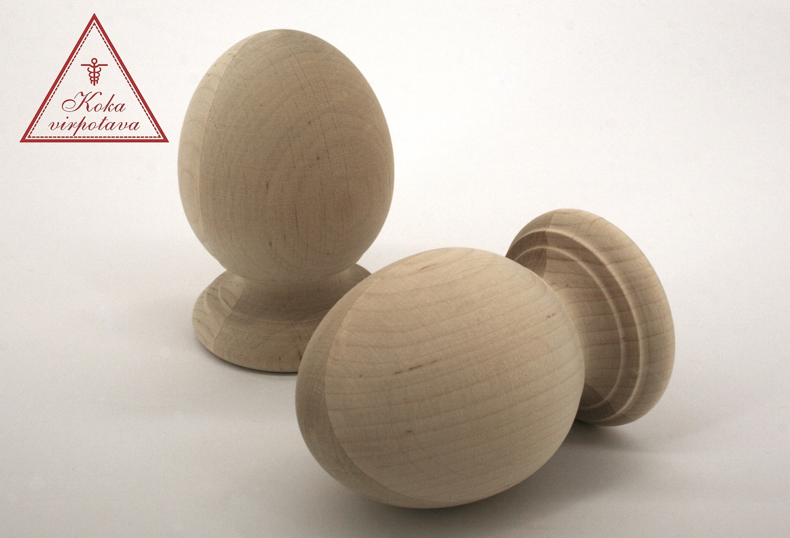 Set of 2 Finials Wood Furniture Finials Bed Finials Staircase Finials ...