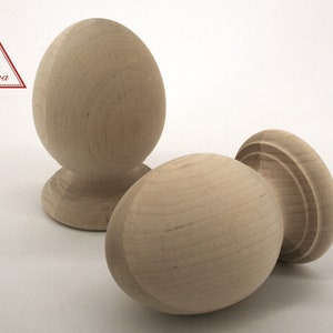 Set of 2 Finials Wood Furniture Finials Bed Finials Staircase Finials ...