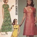 Simplicity 9014 VINTAGE Designer Dress Pattern in 2 Lengths, Tunic and ...