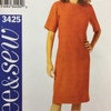 Simplicity 4923 Vintage Dress Pattern for Misses Two Piece Size 9 - Etsy
