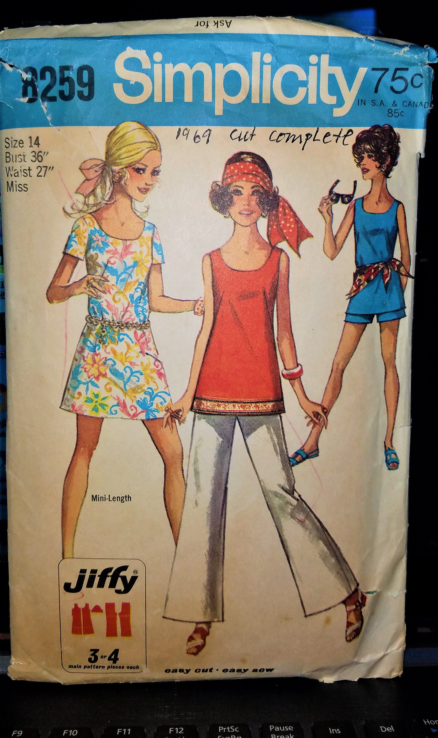 Buy Simplicity 8259 Easy VINTAGE Miss Petites and Miss Online in India ...