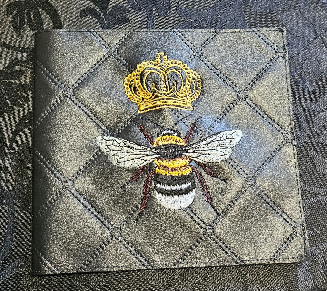 Queen Bee Embroidered Disabled Blue Badge Holder , Parking Permit ...