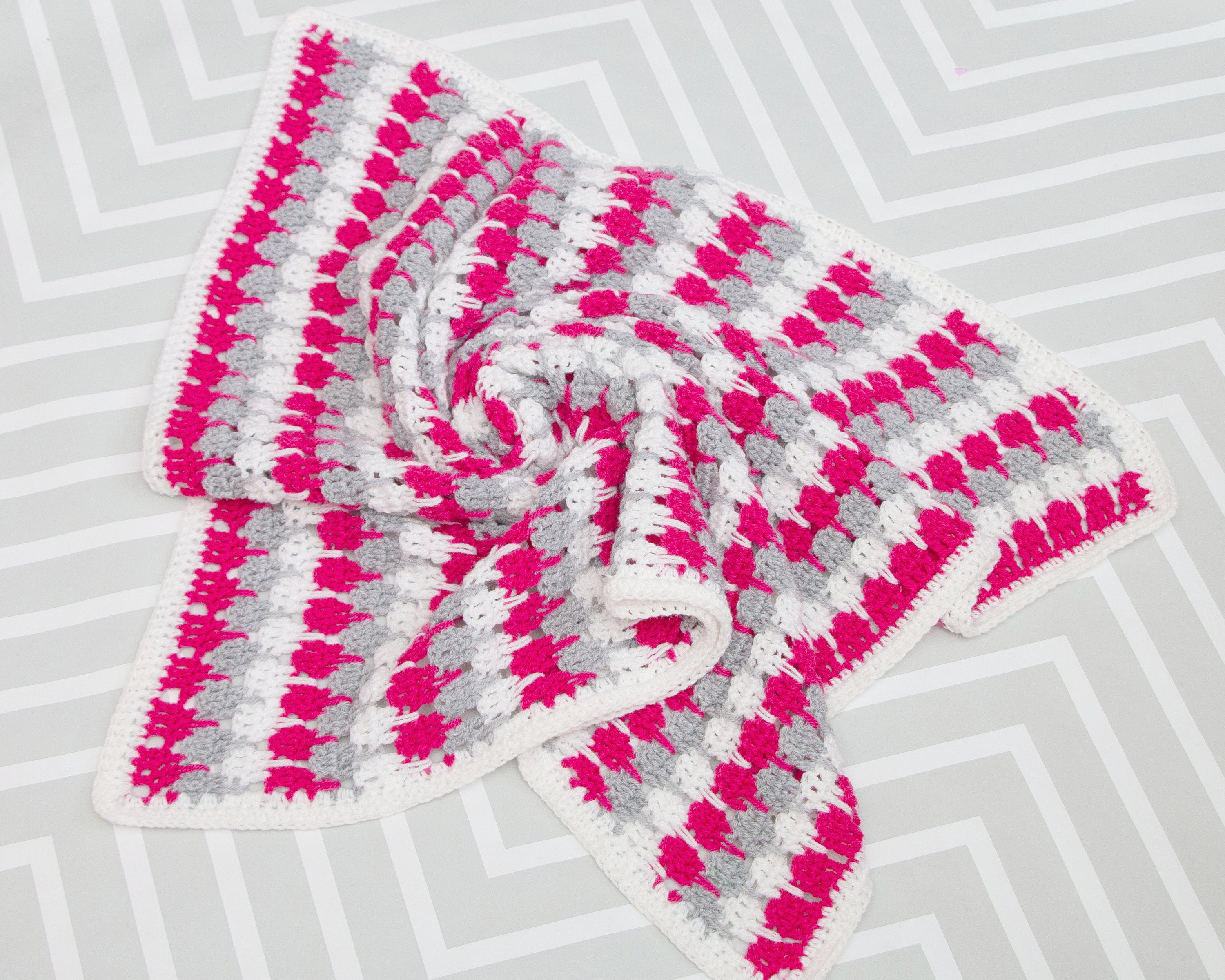 Crochet Blanket Pattern PDF Instant Download Larks - Etsy