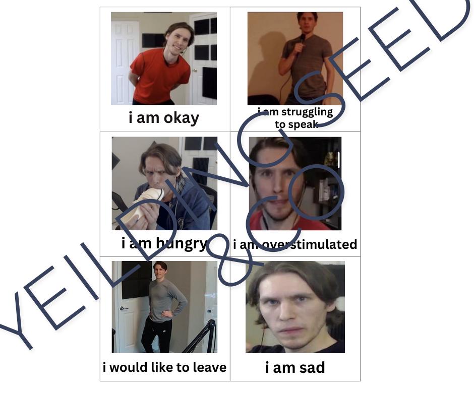 Printable Jerma Verbal Shut Down Cards - Etsy