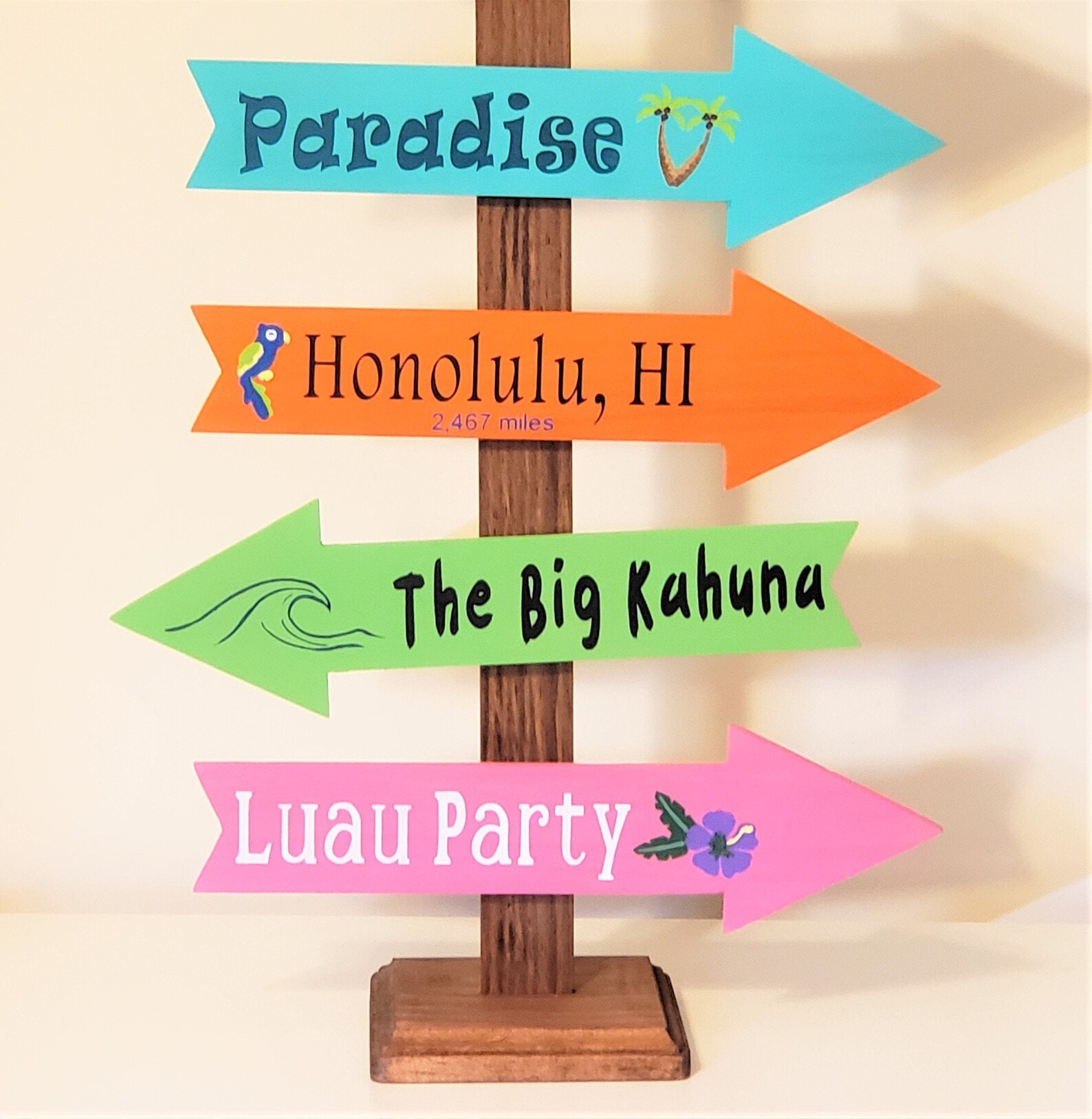 Warm Breezes Directional Signs Personalized Beach Southern | Etsy