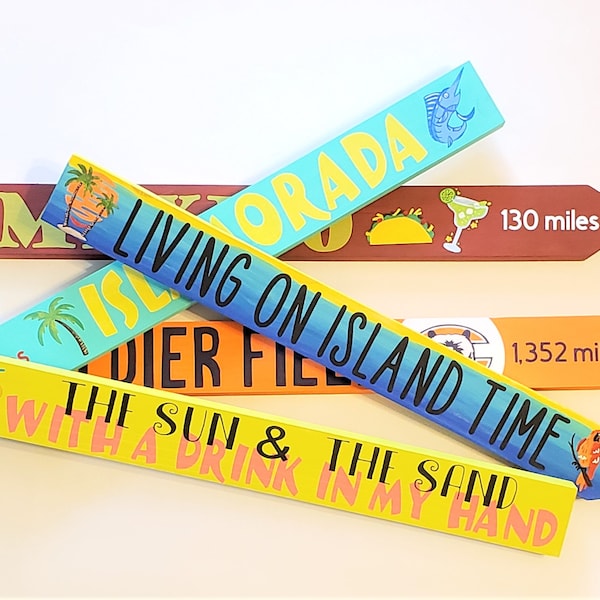 Personalized Directional Signs - Etsy