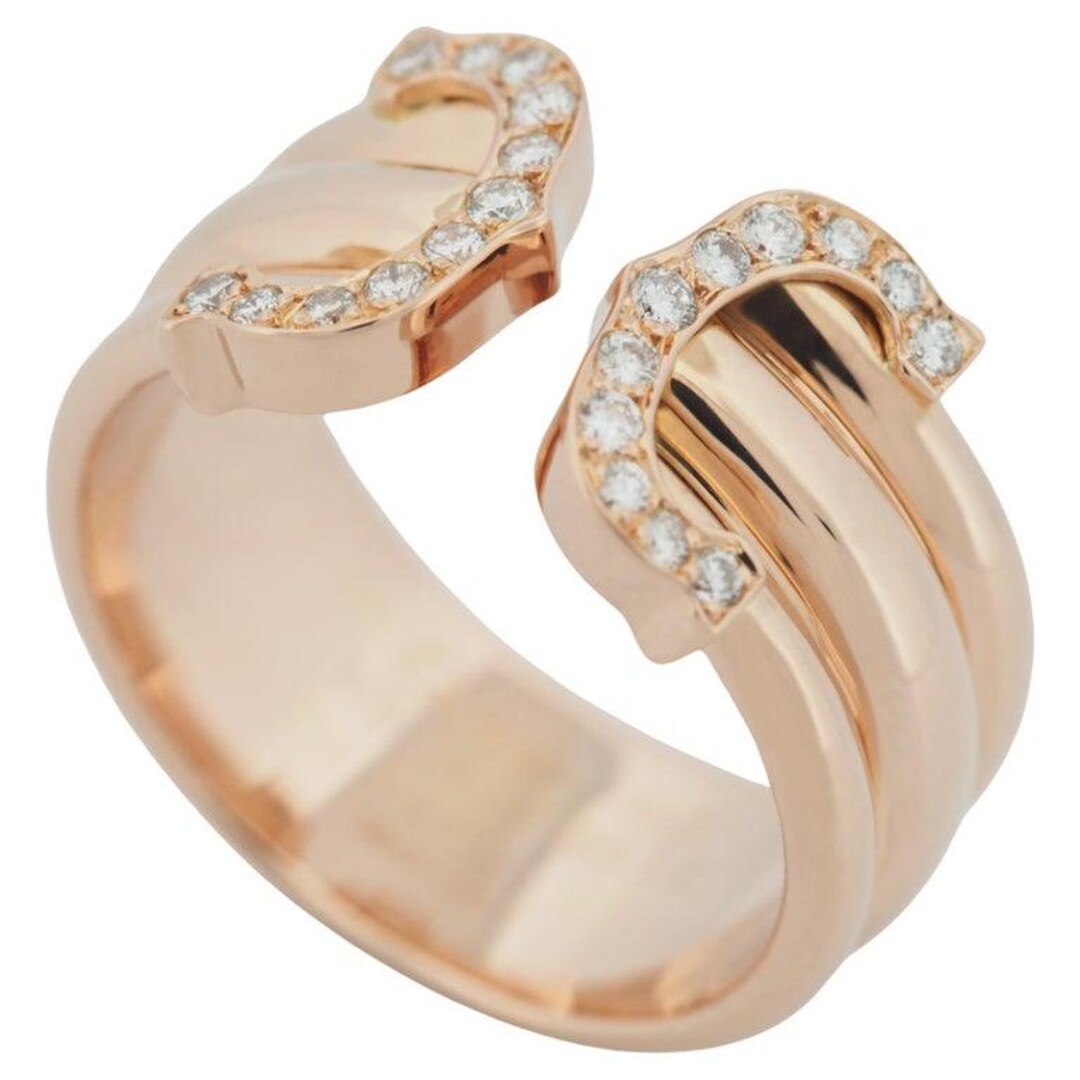 Cartier 2C Double C Diamonds Ring 150th Anniversary Limited Edition ...