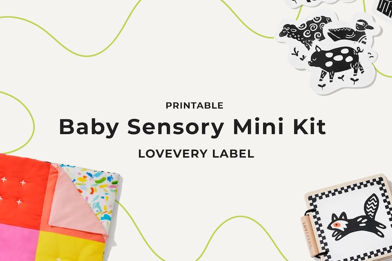 Lovevery Baby Sensory Mini Kit Label - Etsy