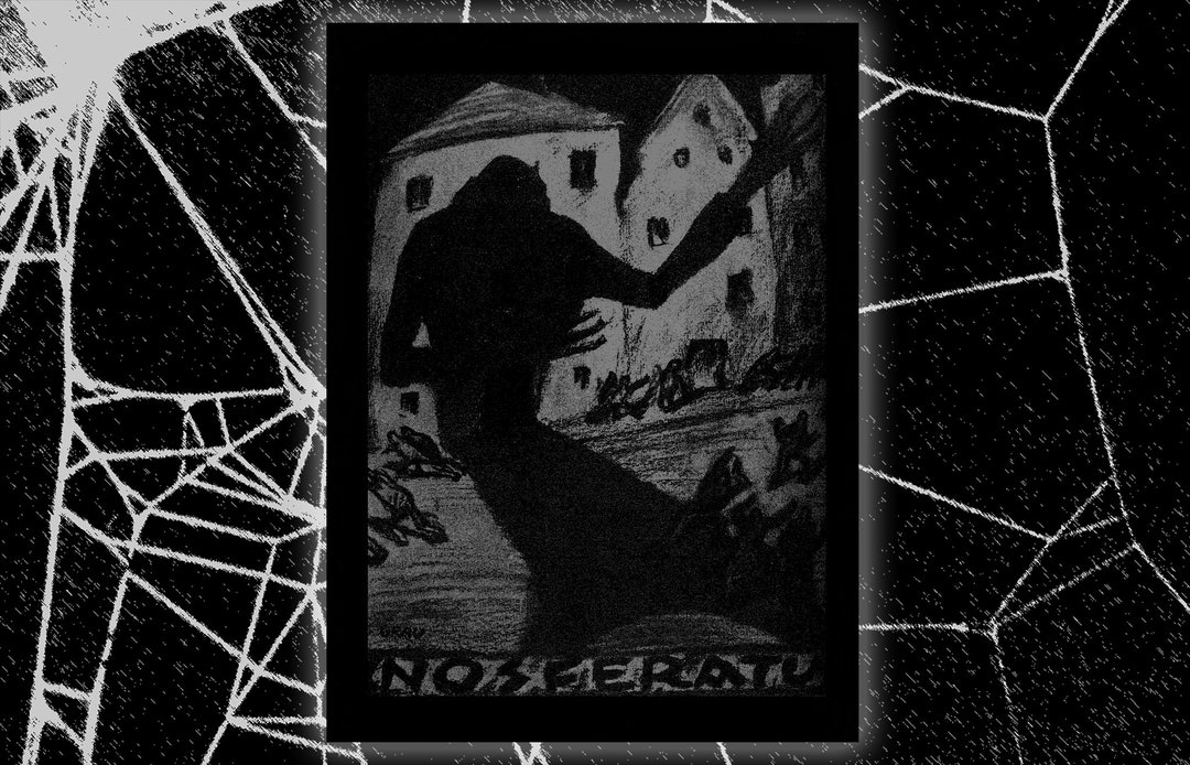 Nosferatu shadow Patch / Back Patch / Tapestry - Etsy