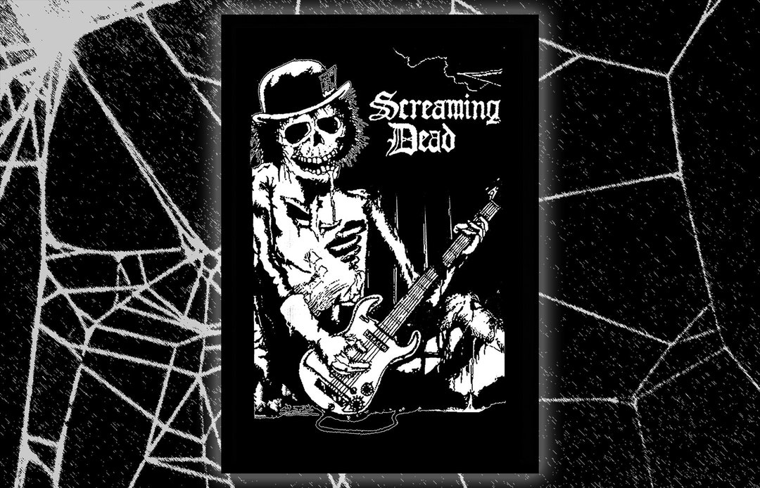 Screaming Dead Sound of the Dead Patch / Back Patch / - Etsy