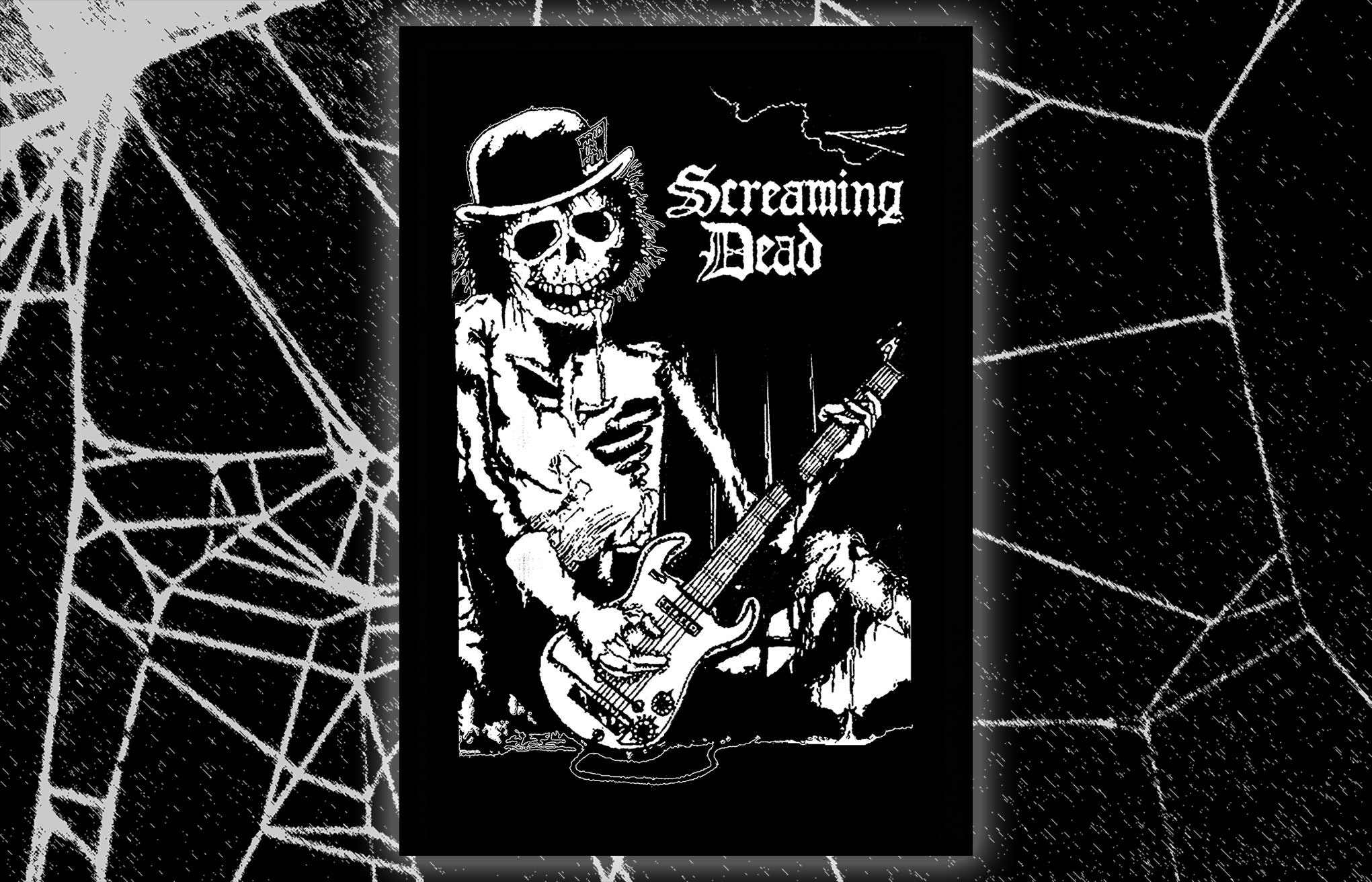 Screaming Dead Sound of the Dead Patch / Back Patch / | Etsy