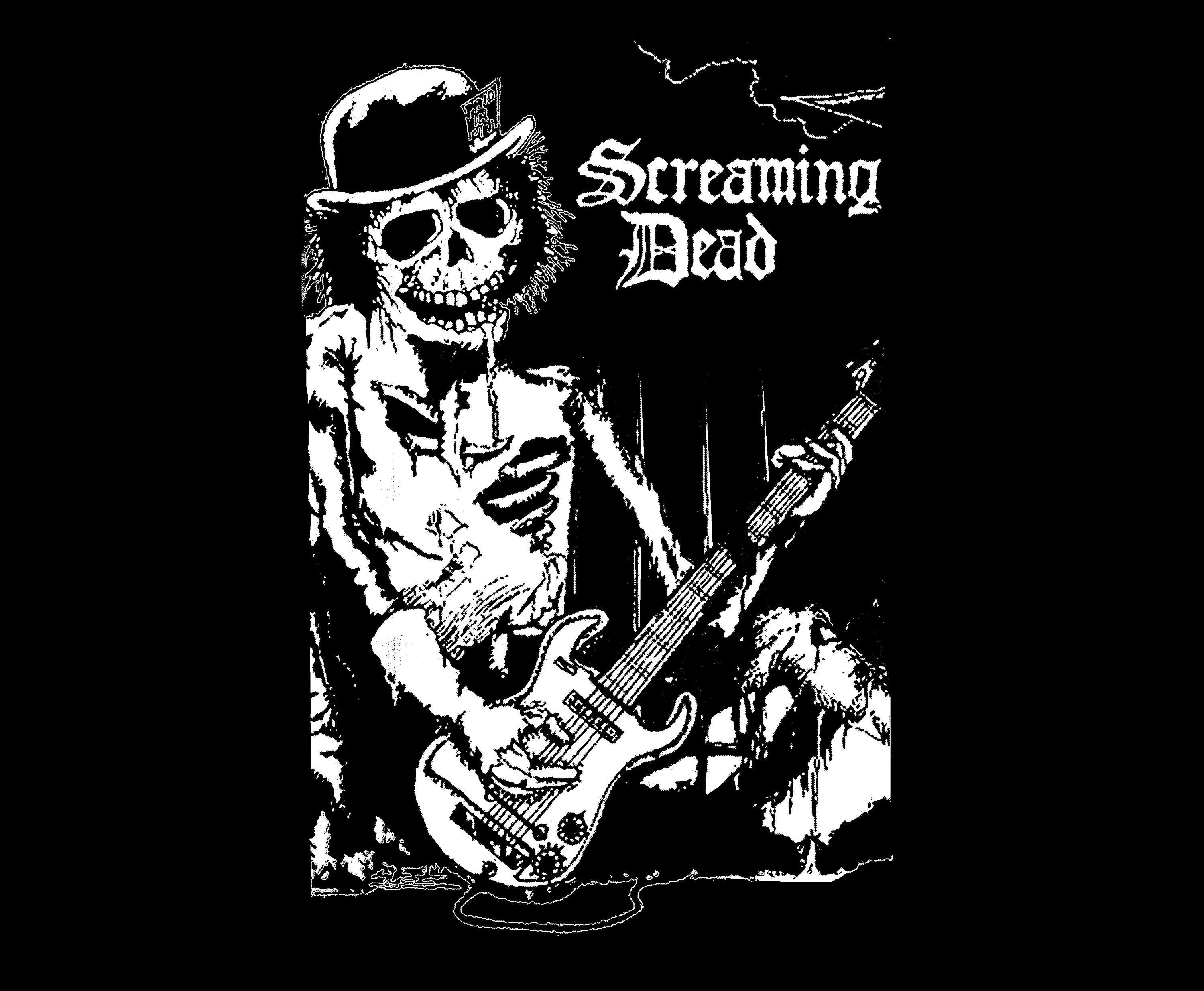 Screaming Dead Sound of the Dead Patch / Back Patch / - Etsy UK