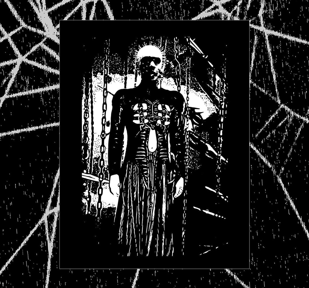 Pinhead - Chains Limited Patch / Back Patch / Tapestry - Etsy