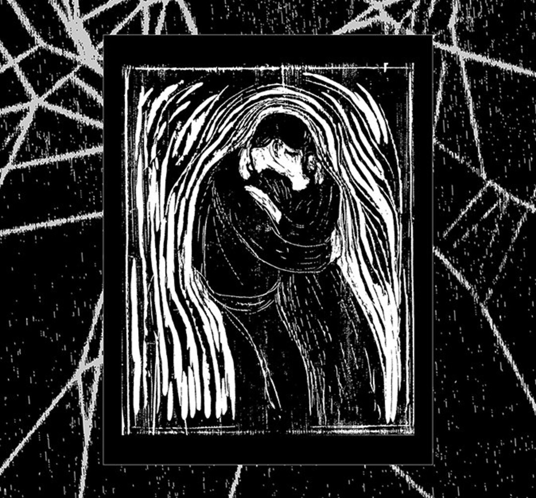 Edvard Munch - "the Kiss" Back Patch / Tapestry - Etsy