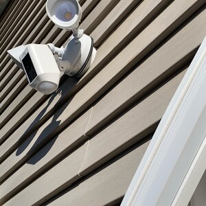 Ring Floodlight / Spotlight Cam Mount HD Security Mount for Vinyl, Hardi Board, Aluminum, Cedar ...