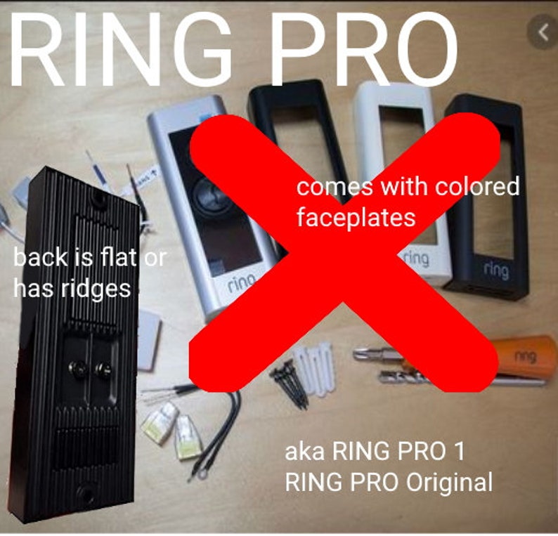 Ring Wired Doorbell 4K Pro 3 Gen3 (newest Model)and 2k PLUS Mount for ...