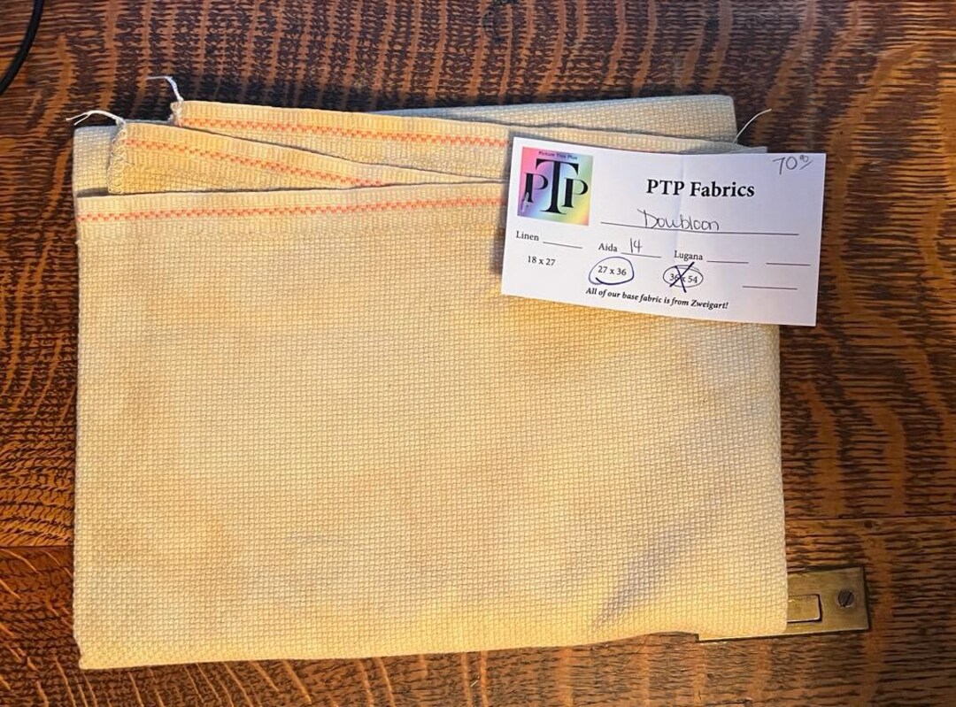 14 Count Aida From Picture This Plus, Color is Doubloon, - Etsy