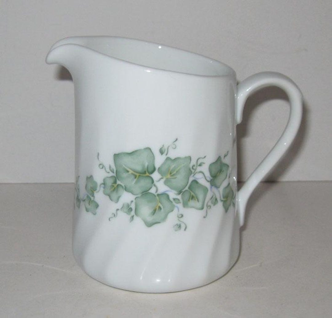 Corning Corelle Callaway 4.5 Pitcher Ivy Leaves Cream Gravy - Etsy
