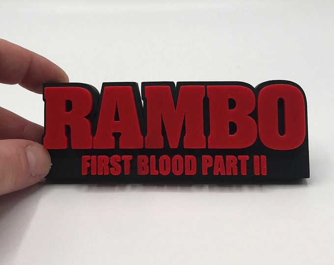 Logo Rambo First Blood Part II - Etsy