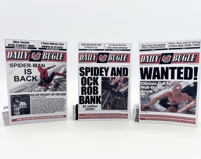 Daily Bugle #1 - Etsy