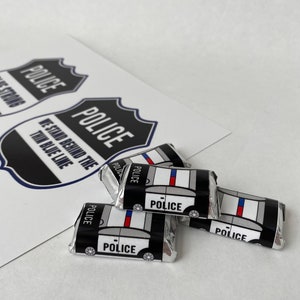 Police Car Candy Wrapper Instant Download, Police Officer Appreciation ...