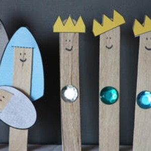 Nativity Popsicle Stick Puppets INSTANT DOWNLOAD - Etsy