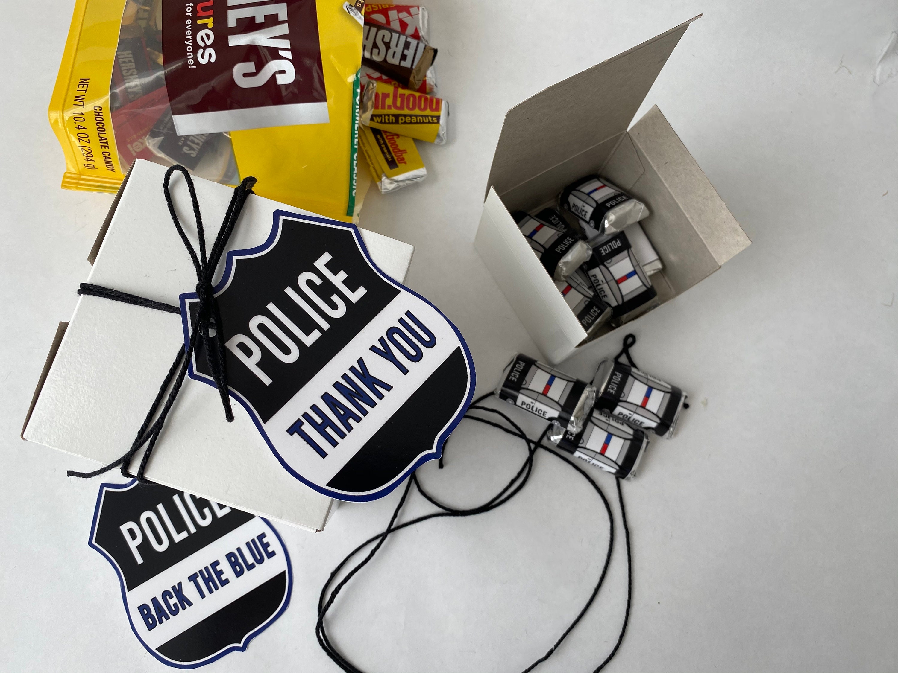 Police Car Candy Wrapper Instant Download Police Officer - Etsy