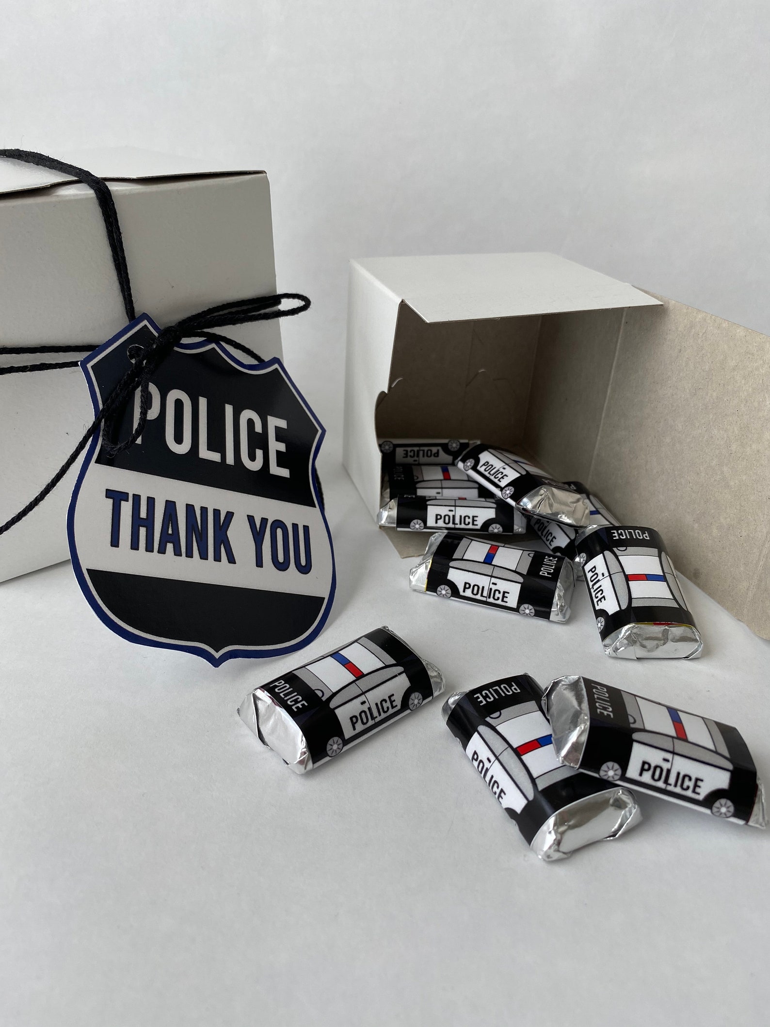Police Car Candy Wrapper Instant Download, Police Officer Appreciation ...